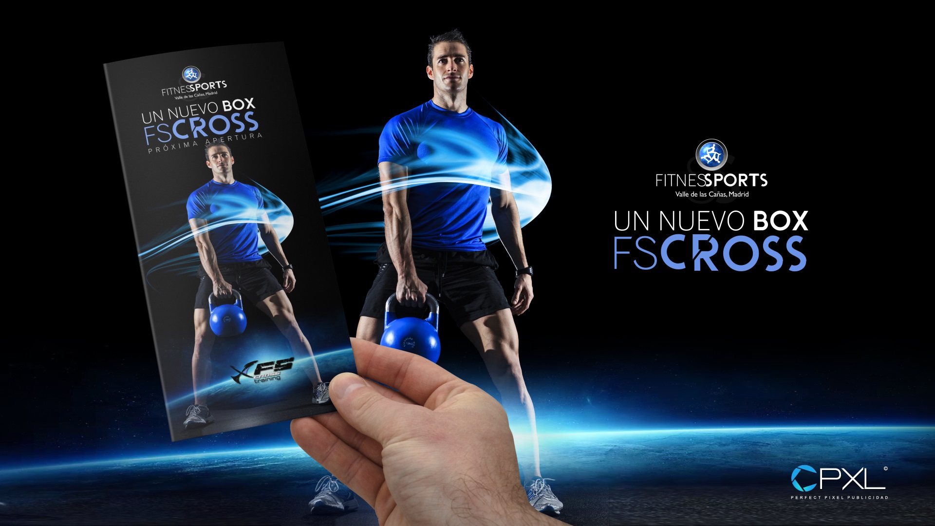 Diseño trípticos para nuevo BOX de FS Cross en Madrid (Fitness Sports ...