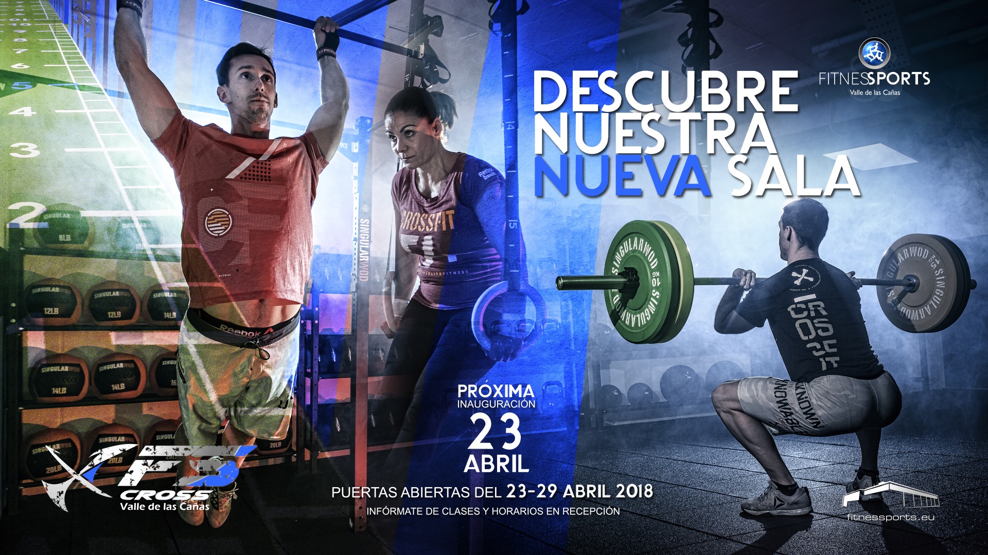 Cartelería profesional y fotografía deportiva para nuevo Box CrossFit ...